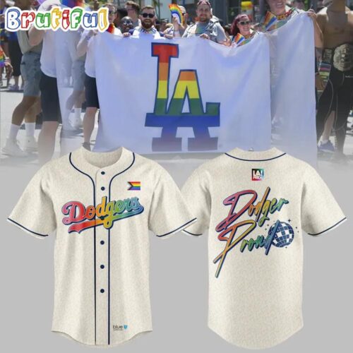 Los Angeles Dodgers LGBT Pride Night 2025 Baseball Jersey