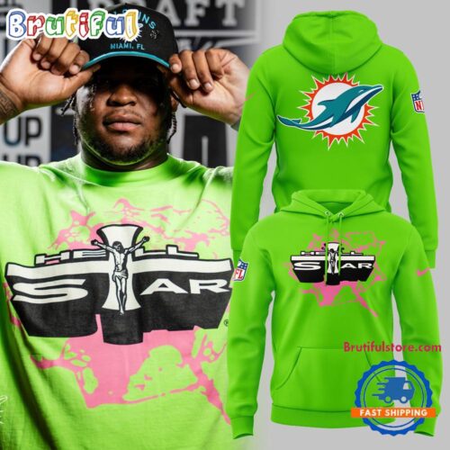 Miami Dolphins Football Hell Star 2025 3D Hoodie