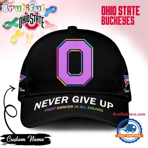 Ohio State Buckeyes 2025 NCAA FIGHT CANCER IN ALL COLORS Classic Cap